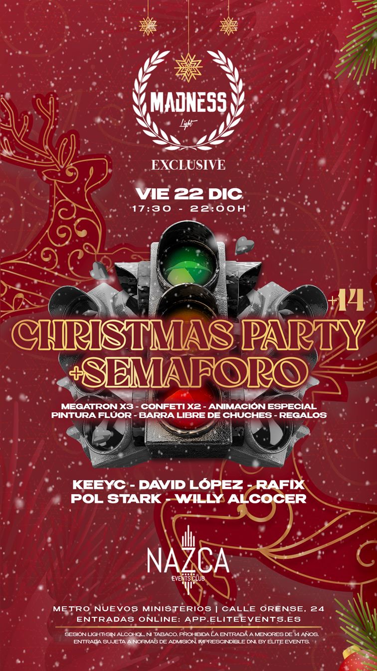 Madness Light | Las mejores fiestas en Madrid